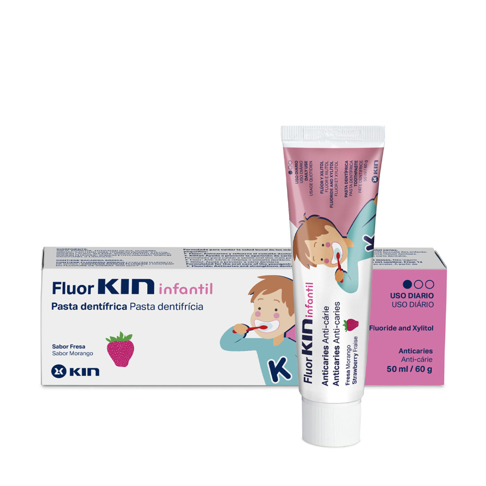 Kem đánh răng Flour Kin Junior dành cho trẻ em - Nha Khoa Thúy Đức